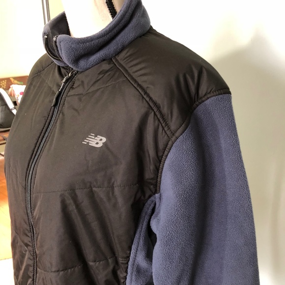 New Balance | Jackets & Coats | New Balance Fleece And Quilted Jacket ...